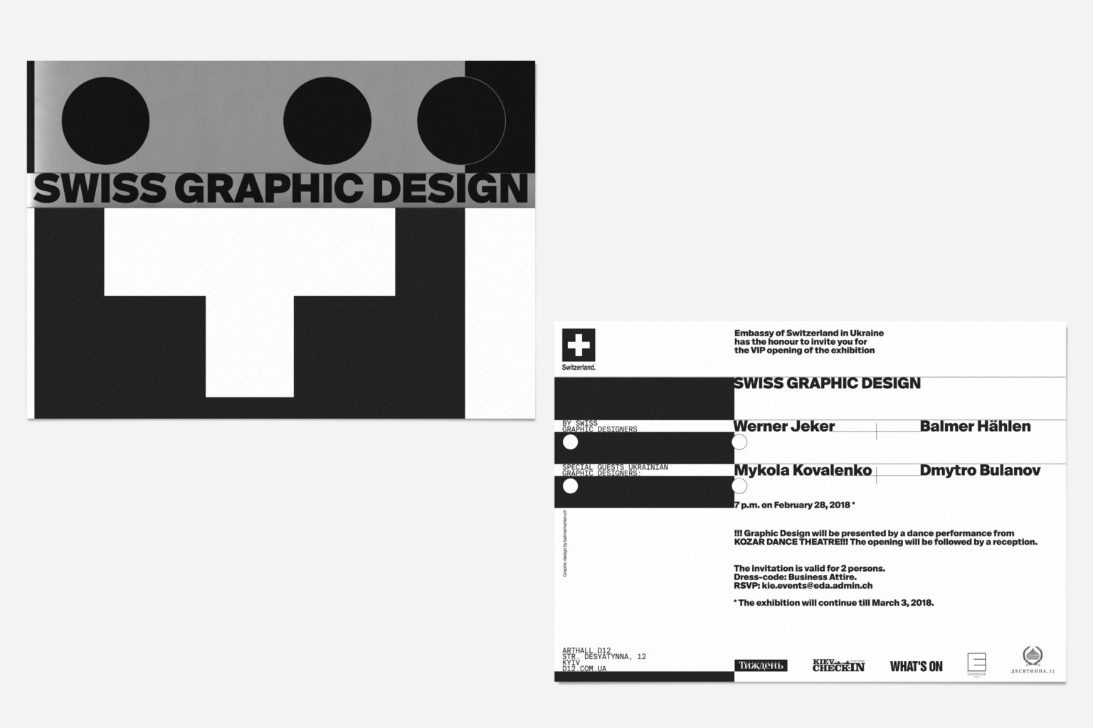 Swiss Graphic DesignVisual identity - Balmer Hählen